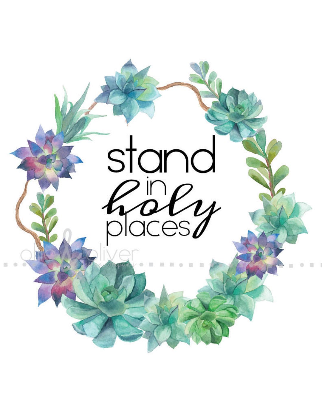 Stand in Holy Places --INSTANT DOWNLOAD-- - Etsy