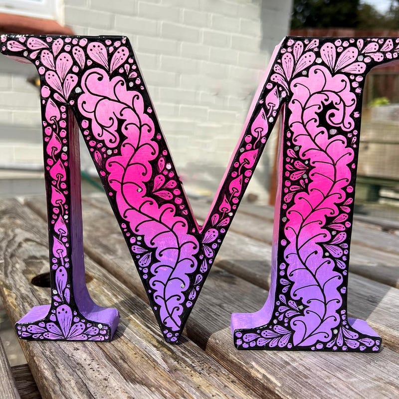 Zentangle Alphabet - Etsy