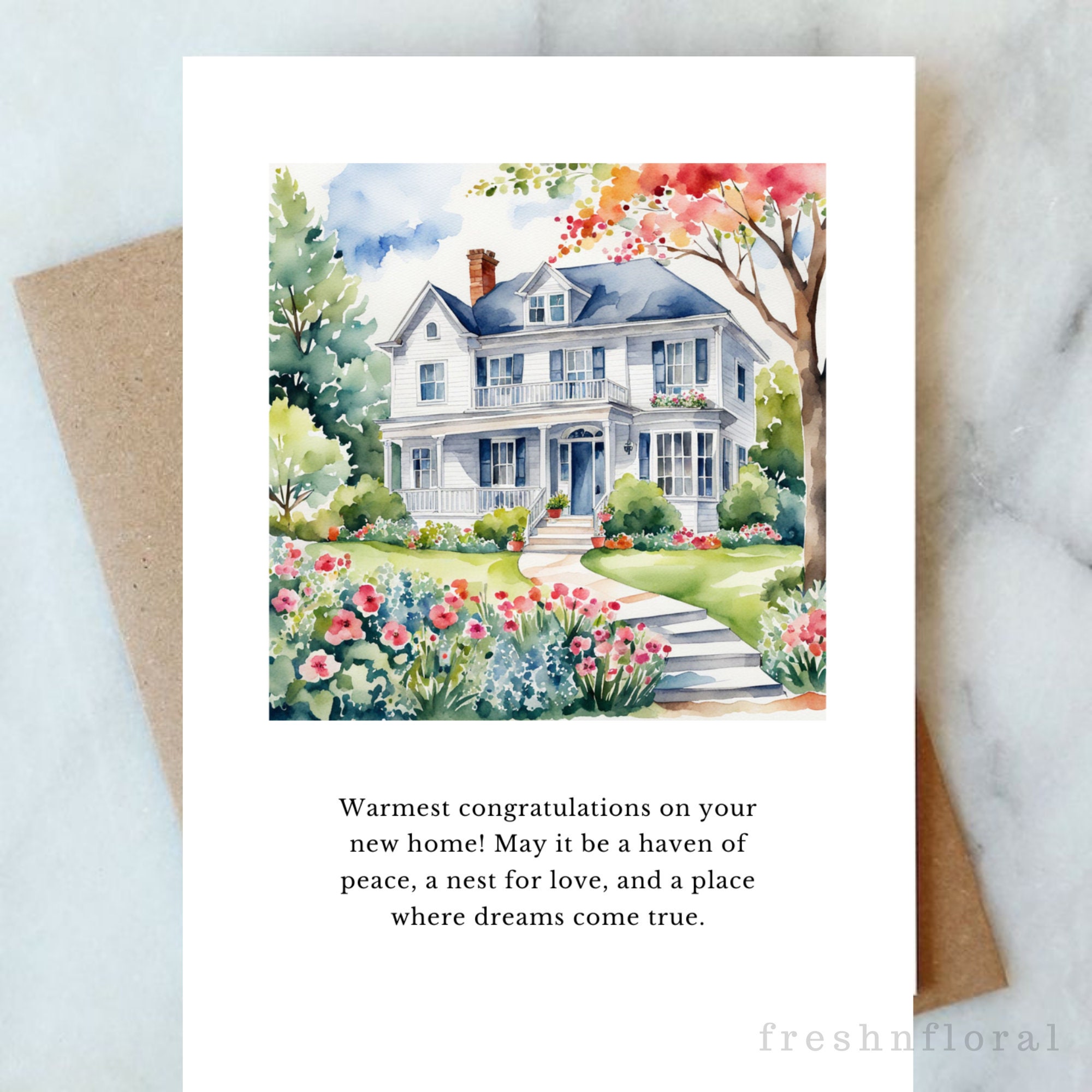 20 Printable New Home Card Wishes for New House Moving Card Printable ...