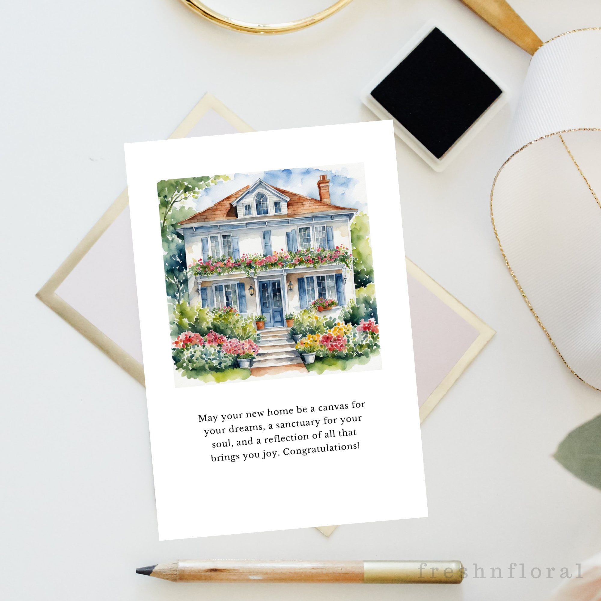 20 Printable New Home Card Wishes for New House Moving Card Printable ...