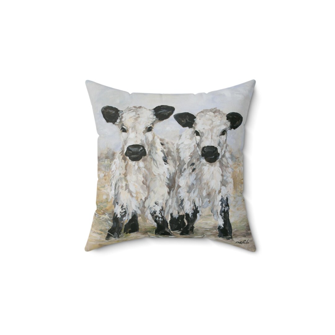 Debi Coules freckles and Speckles Faux Suede Square Pillows - Etsy