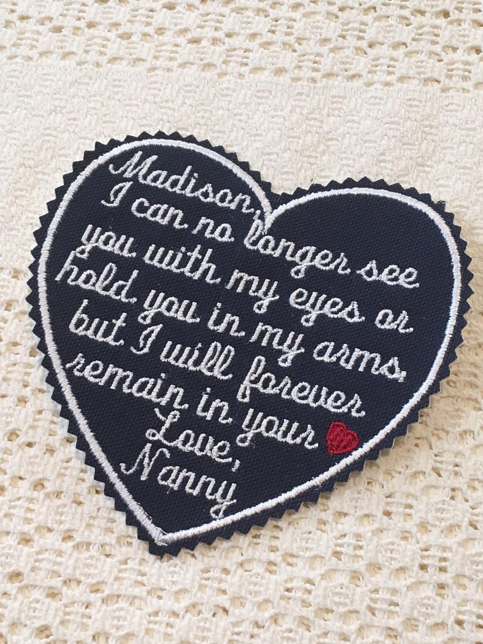 MEMORY PATCH 5 x 5 Patch Memory Shirt Patch - Etsy