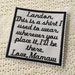 MEMORY PILLOW PATCH, Memory Patch, in Memory Of, 5 X 5 Memory Patch ...