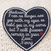 MEMORY PATCH 5 x 5 Patch Memory Shirt Patch, Memory Parents, Memory ...