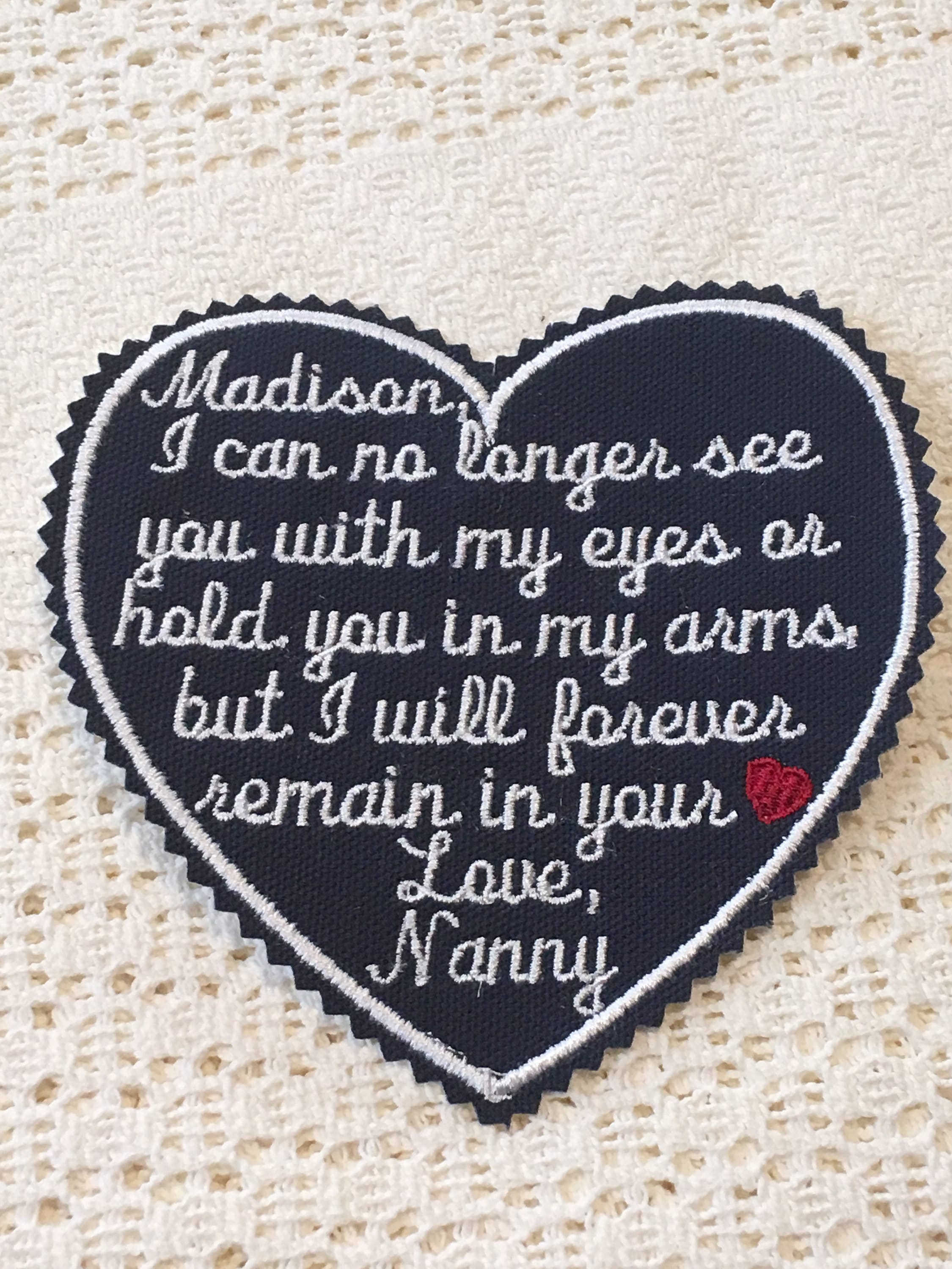 MEMORY PATCH 5 x 5 Patch Memory Shirt Patch - Etsy