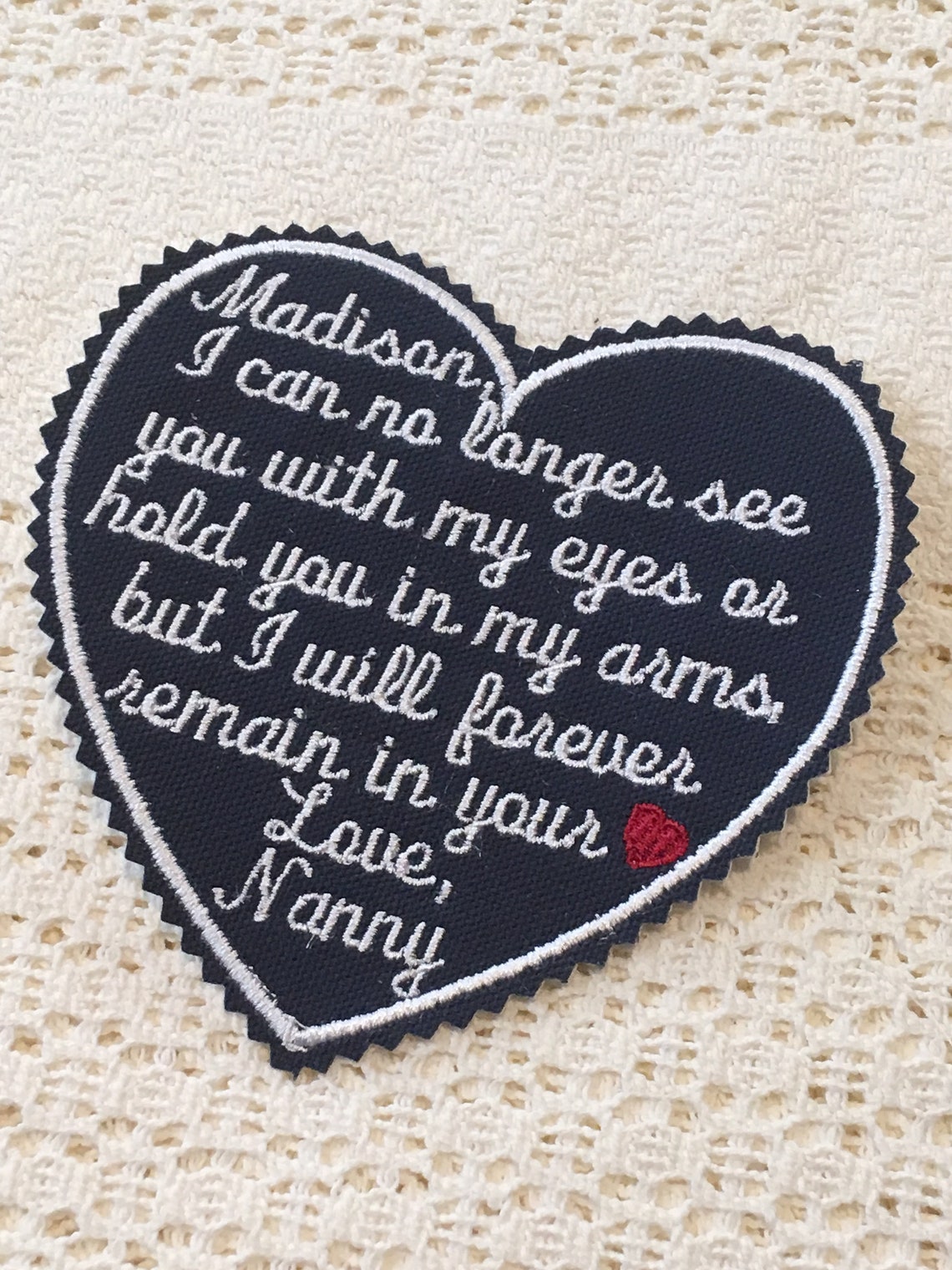 MEMORY PATCH 5 x 5 Patch Memory Shirt Patch - Etsy