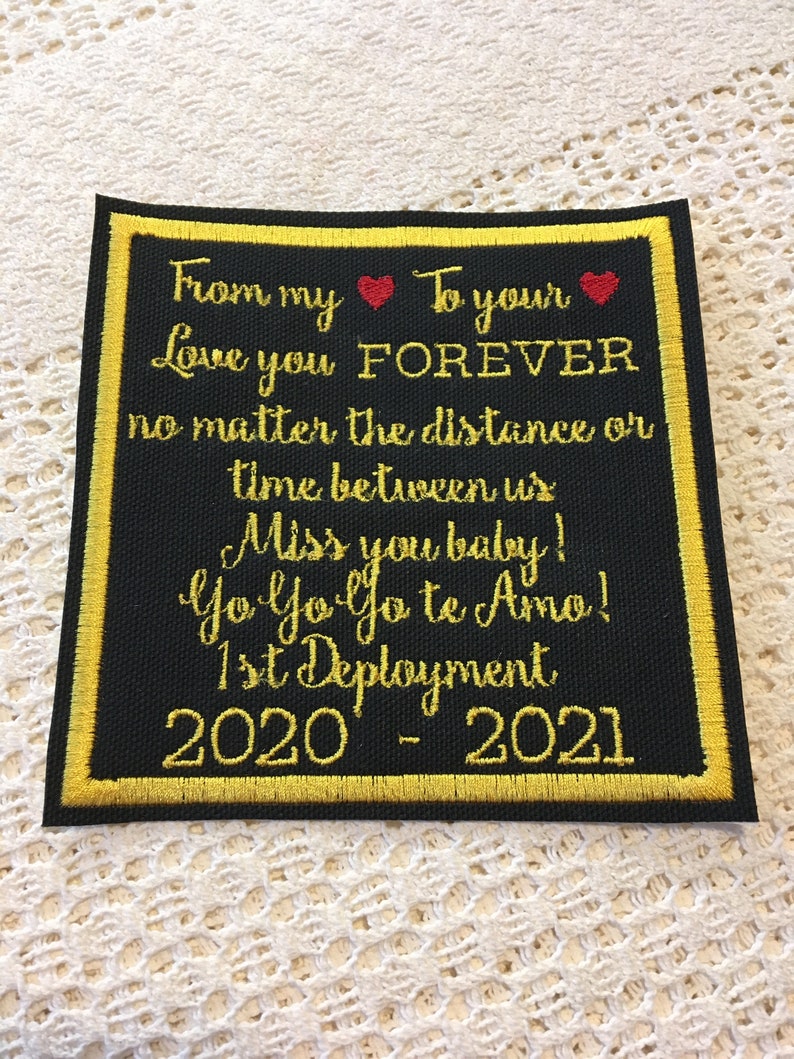 MEMORY PILLOW PATCH 5x5 Create Your Special Memory Patch In | Etsy