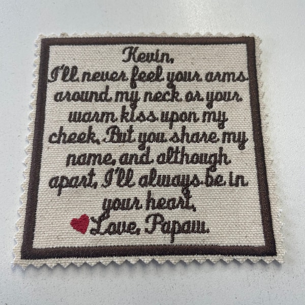 Memory Bear Patch - Etsy