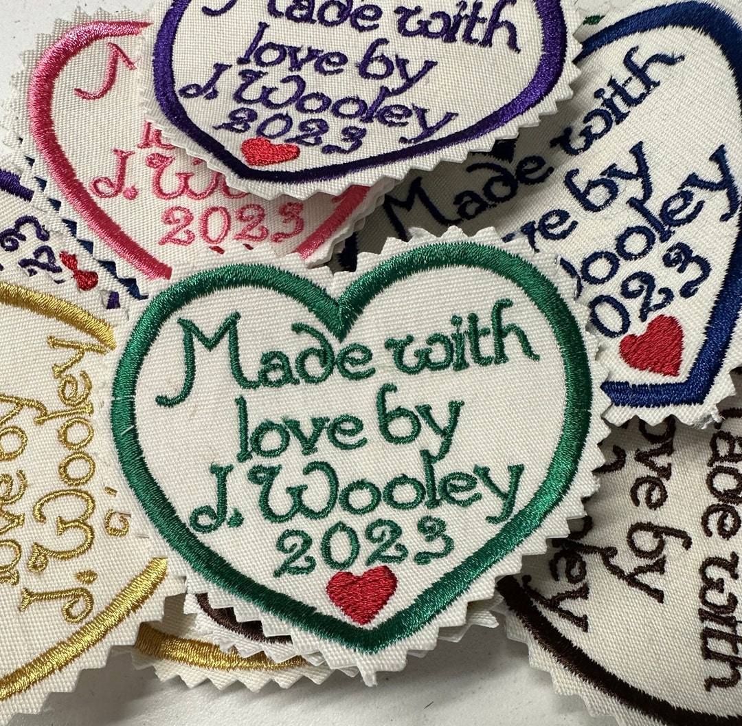 MEMORY HANDMADE Craft 3"- Memory Bear, Quilt, Blanket, Any Craft Patch ...