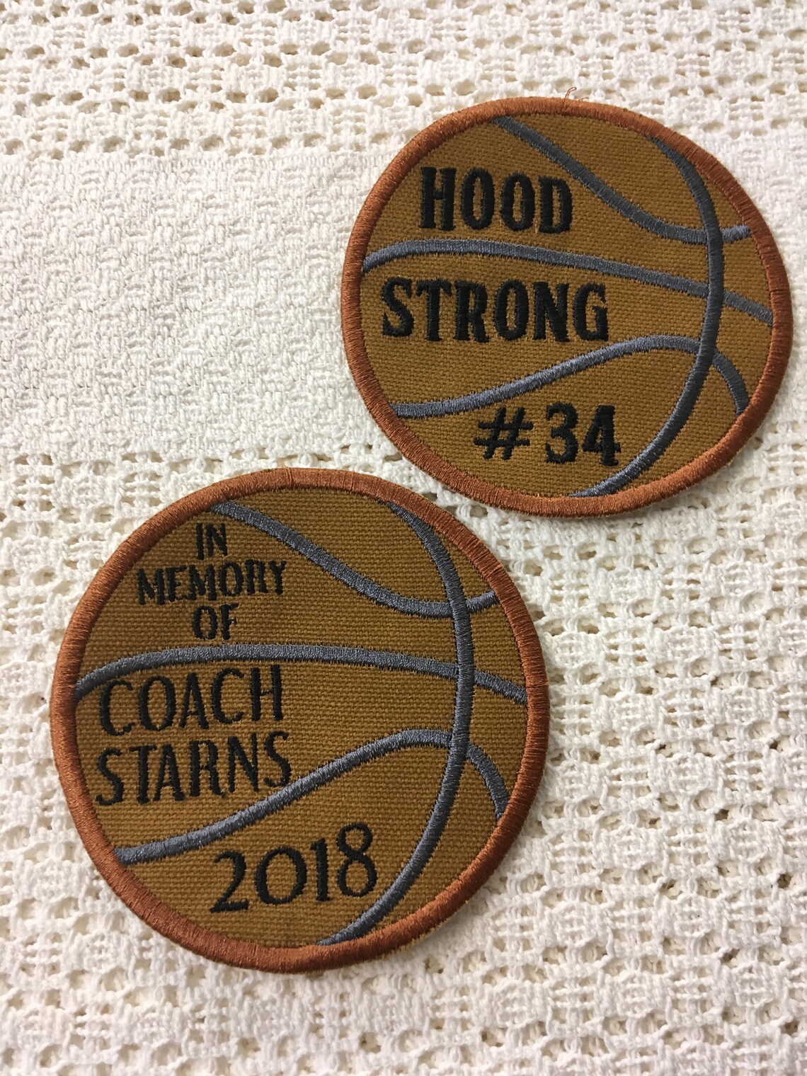 SPORTS SUPPORT Patch 4 Basketball Team Memory Of | Etsy