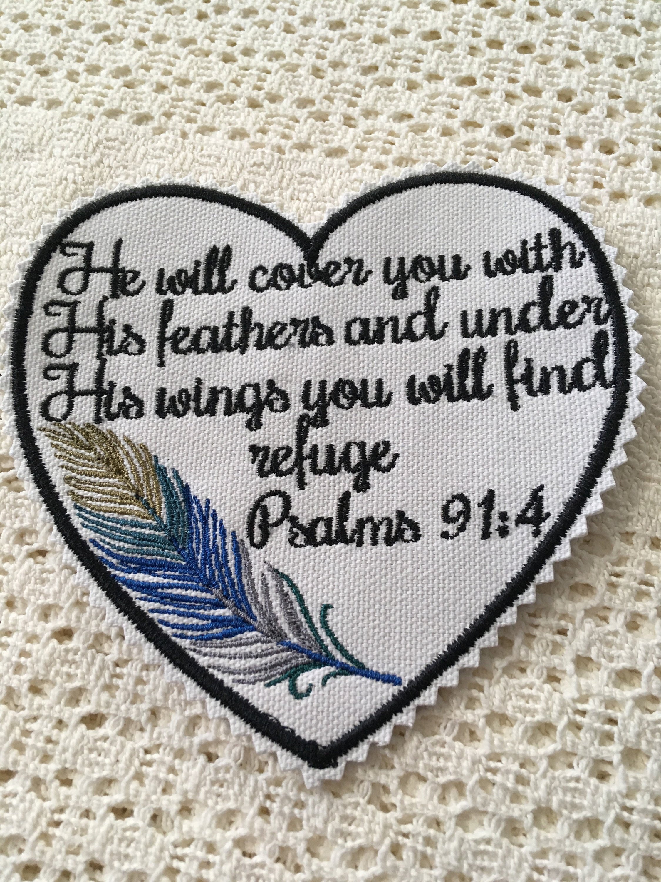 MEMORY Patch 5x5 in Memory SCRIPTURE Memory Pillow Patch - Etsy UK