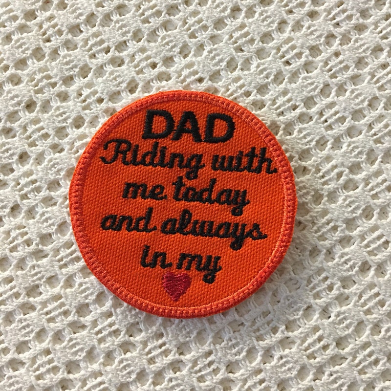 Biker Memorial Patch - Etsy