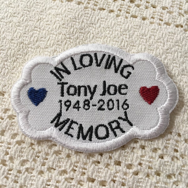 Biker Memorial Patch - Etsy