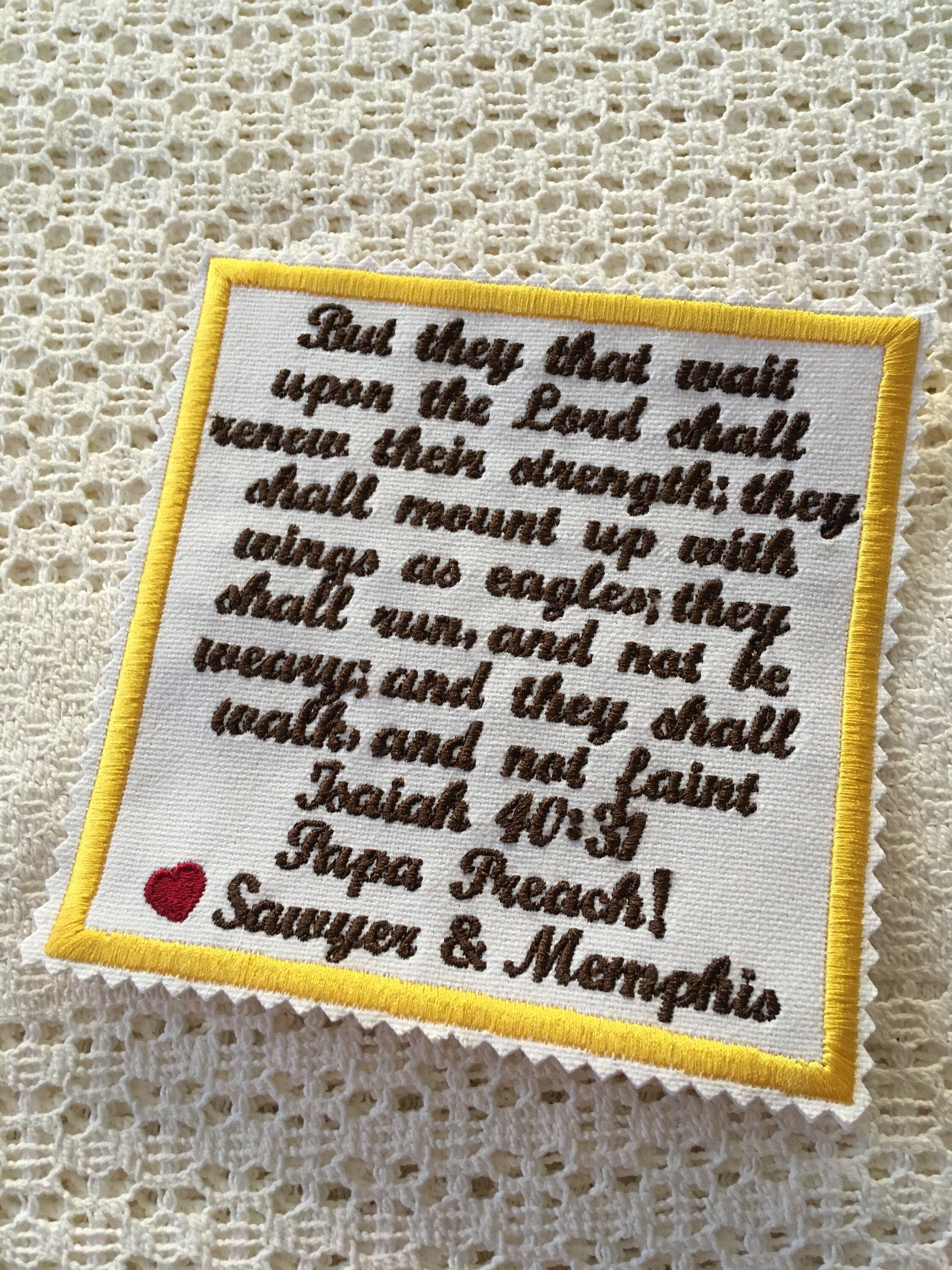 MEMORY Patch-5x5 Memory Pillow Shirt Patch in Memory Of - Etsy Australia