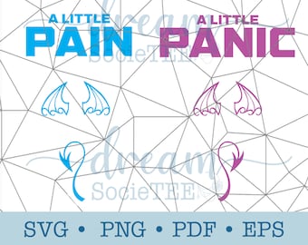 Pain and Panic Svg - Etsy