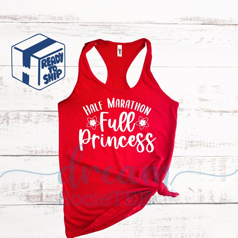 Half Marathon, Full Princess® | Sea Princess Women's Tank Top ...