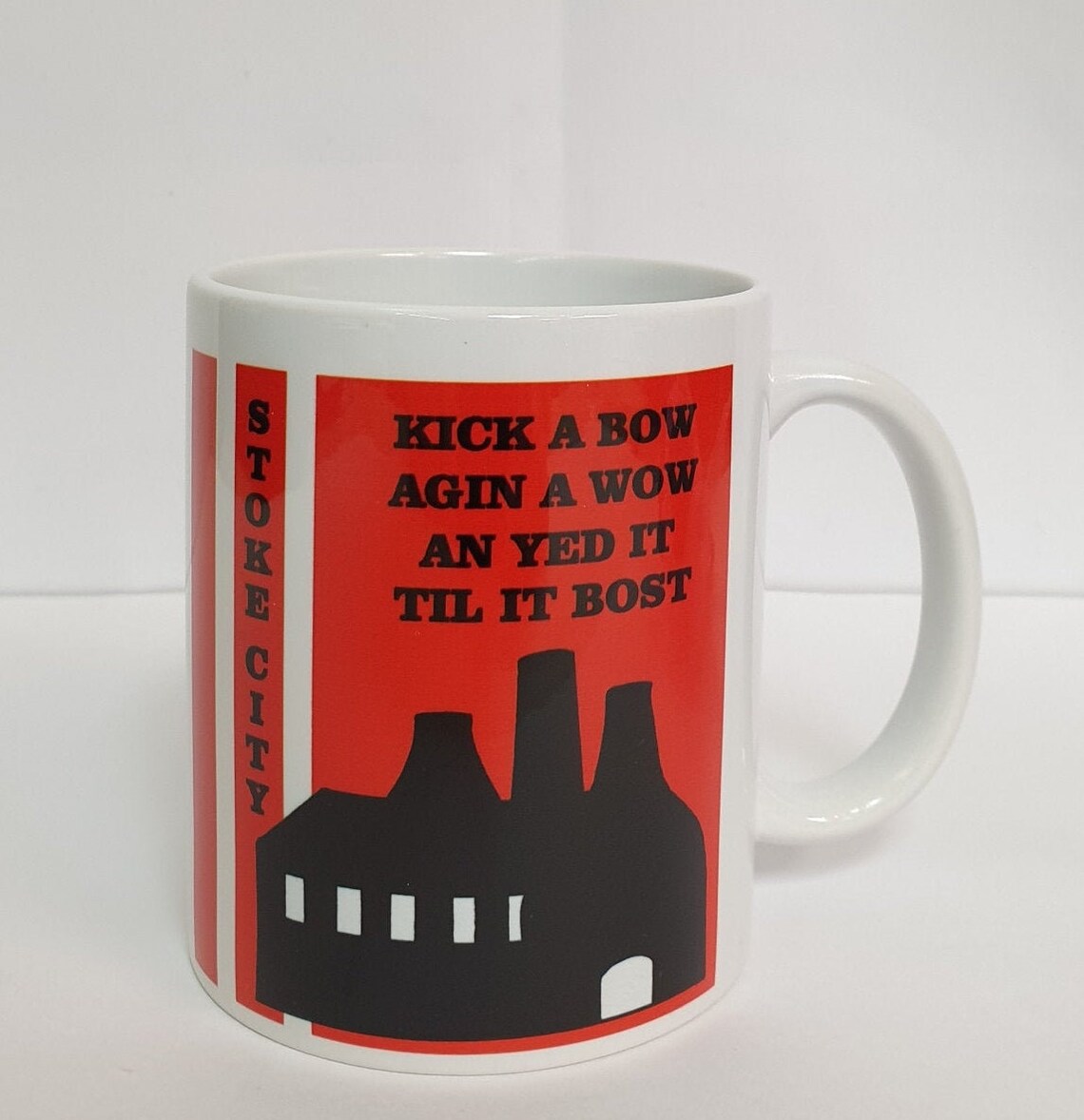 Stoke City potteries Inspired Design Ceramic Mug and MDF - Etsy