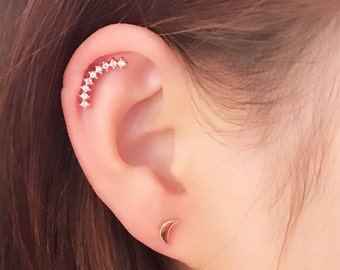 Cartilage earring | Etsy