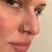 Gecko Nose Crawler: Surgical Steel Nose Ring, 20G N8 - Etsy