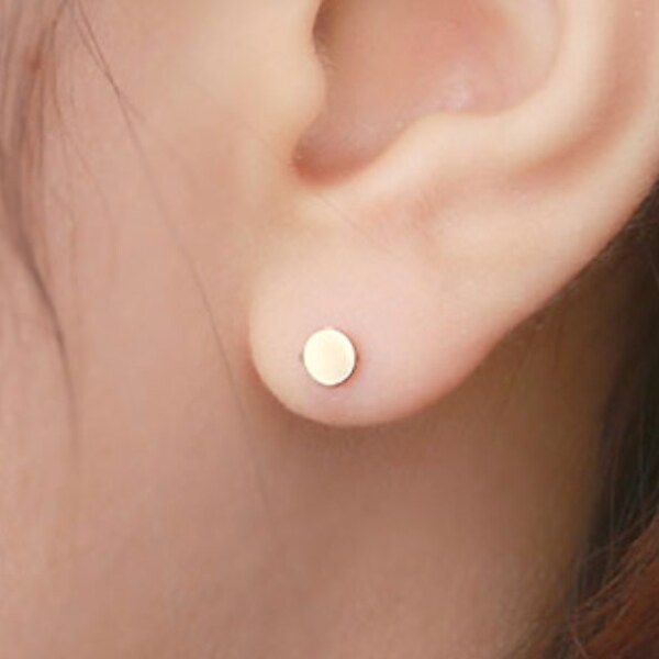 Gold Dot Earrings - Etsy