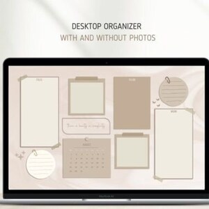 Desktop Organizer Wallpaper 2023 With Desktop Icons for MacBook Folder ...