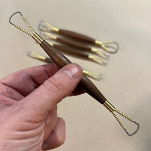 Twisted Wire Blending Rake - 5 Sizes | Sculpting Pottery Tool Chavant ...
