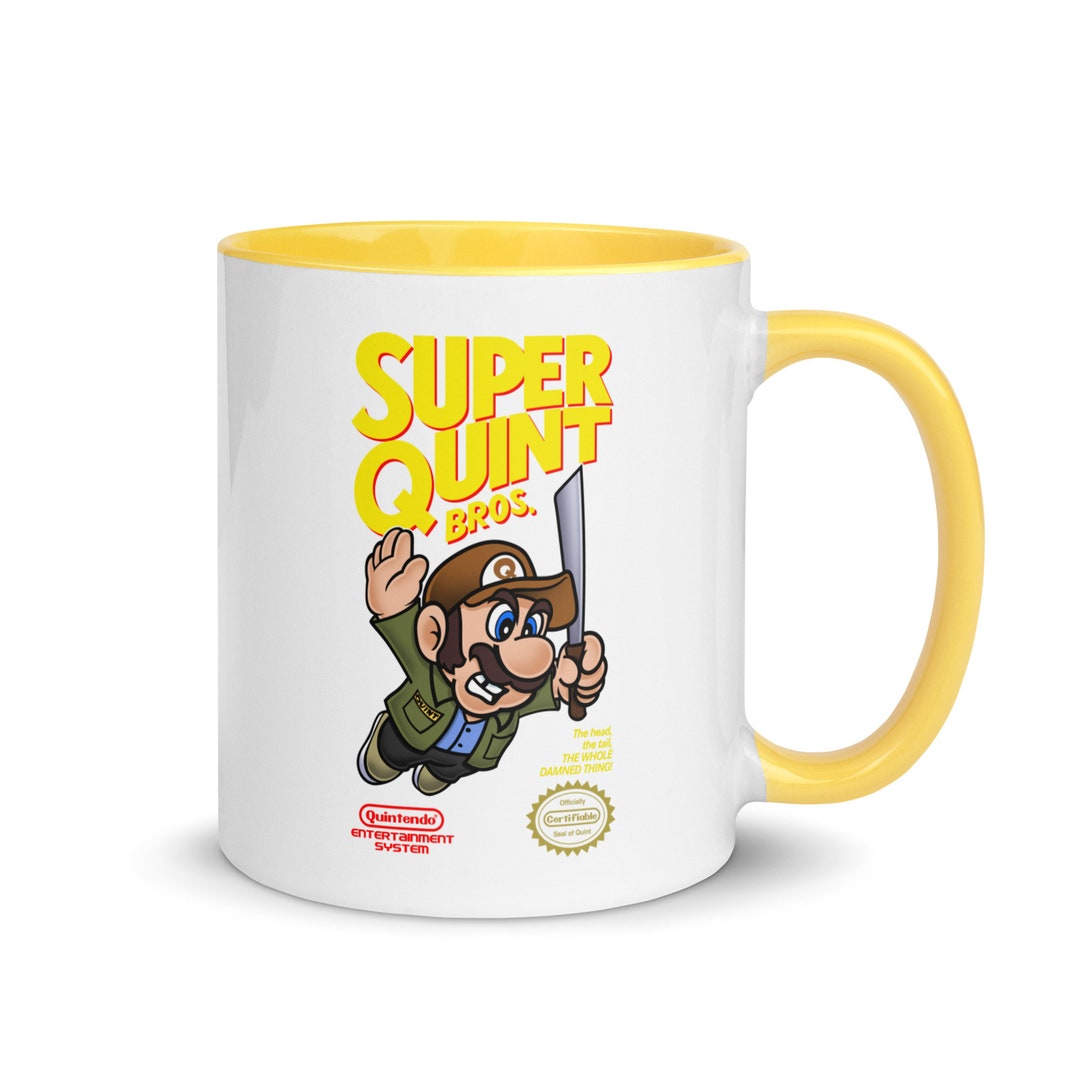 Super QUINT Bros JAWS Inspired Ceramic Mug - Etsy