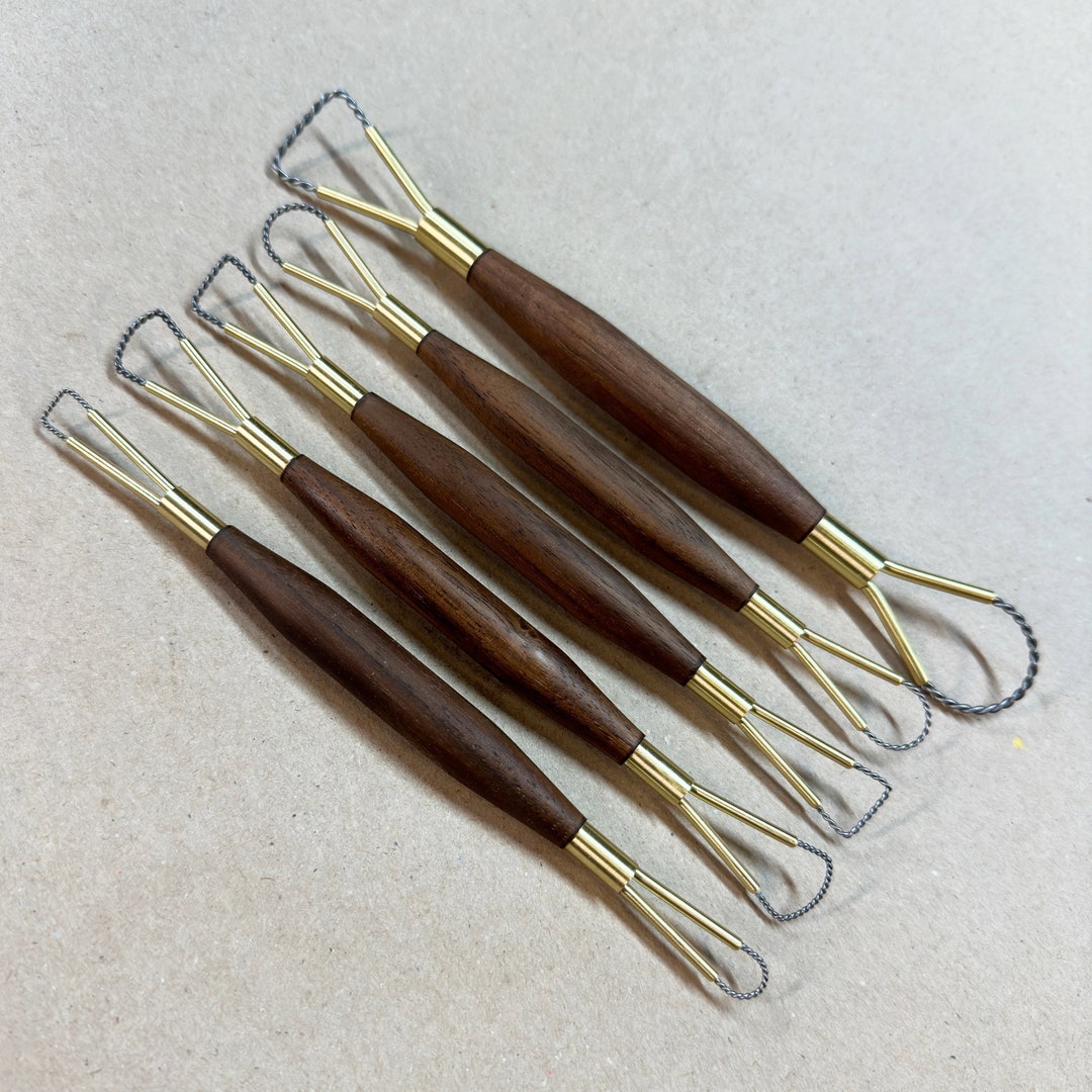 Twisted Wire Blending Rake - 5 Sizes | Sculpting Pottery Tool Chavant ...