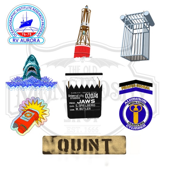 JAWS Stickers 8 Pack Limited Edition Set - Etsy