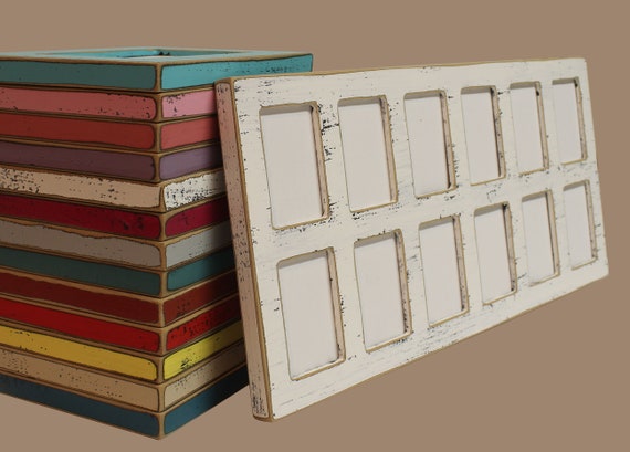 Collage Multiple Opening Picture Frame With 12 Large Wallets - Etsy