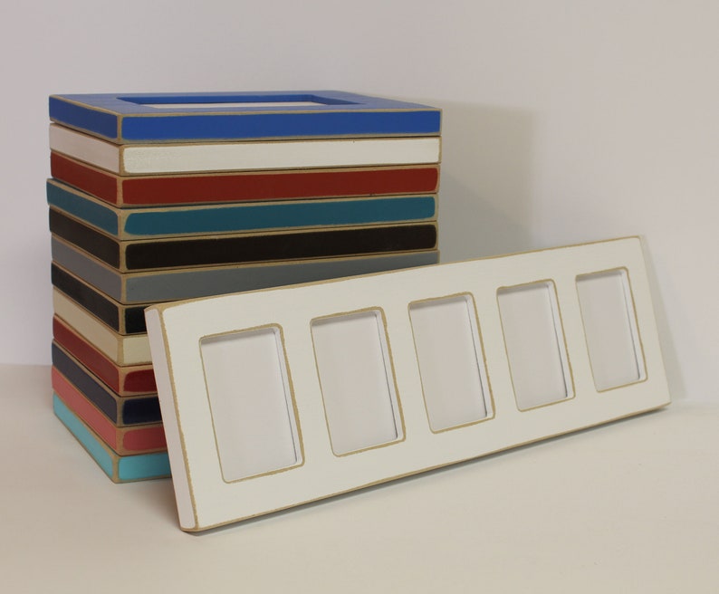 Collage Multiple Opening Picture Frame With 6 Openings for - Etsy