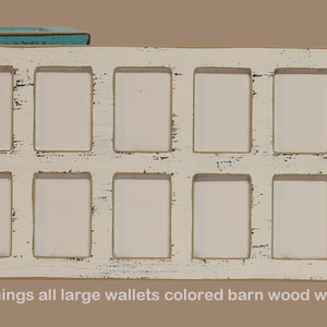 Collage Multiple Opening Picture Frame With 12 Large Wallets (2-1/2"x3 ...