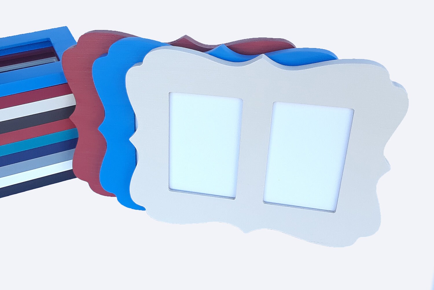 Collage Two Opening Picture Frame With 2-4x6 | Etsy