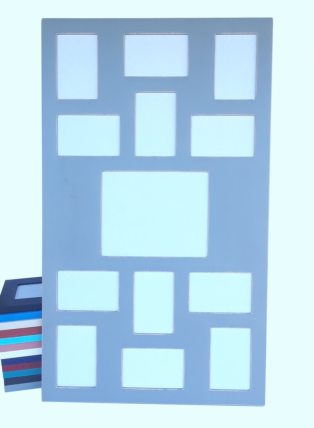 Collage Multiple Opening Picture Frame With 1-8"x10" and 12 -4"x6" - Etsy