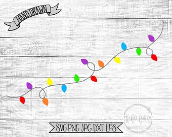 String lights svg | Etsy
