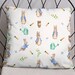 Peter Rabbit Pillow, Peter Rabbit Nursery, Beatrix Potter, Peter Rabbit ...