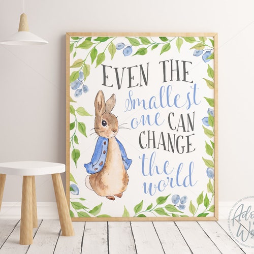Peter Rabbit Nursery Prints Nursery Wall Art Nursery Decor - Etsy