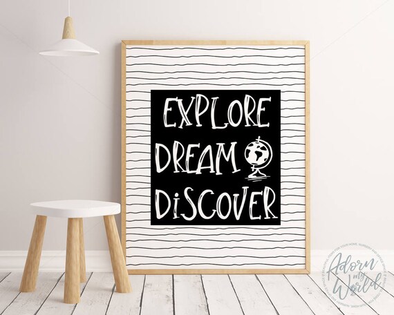 Explore Dream Discover Poster