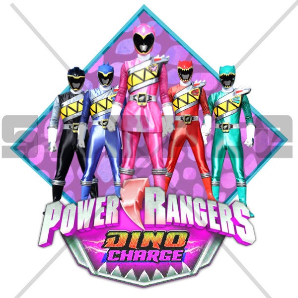 Power Rangers Svg File - Etsy