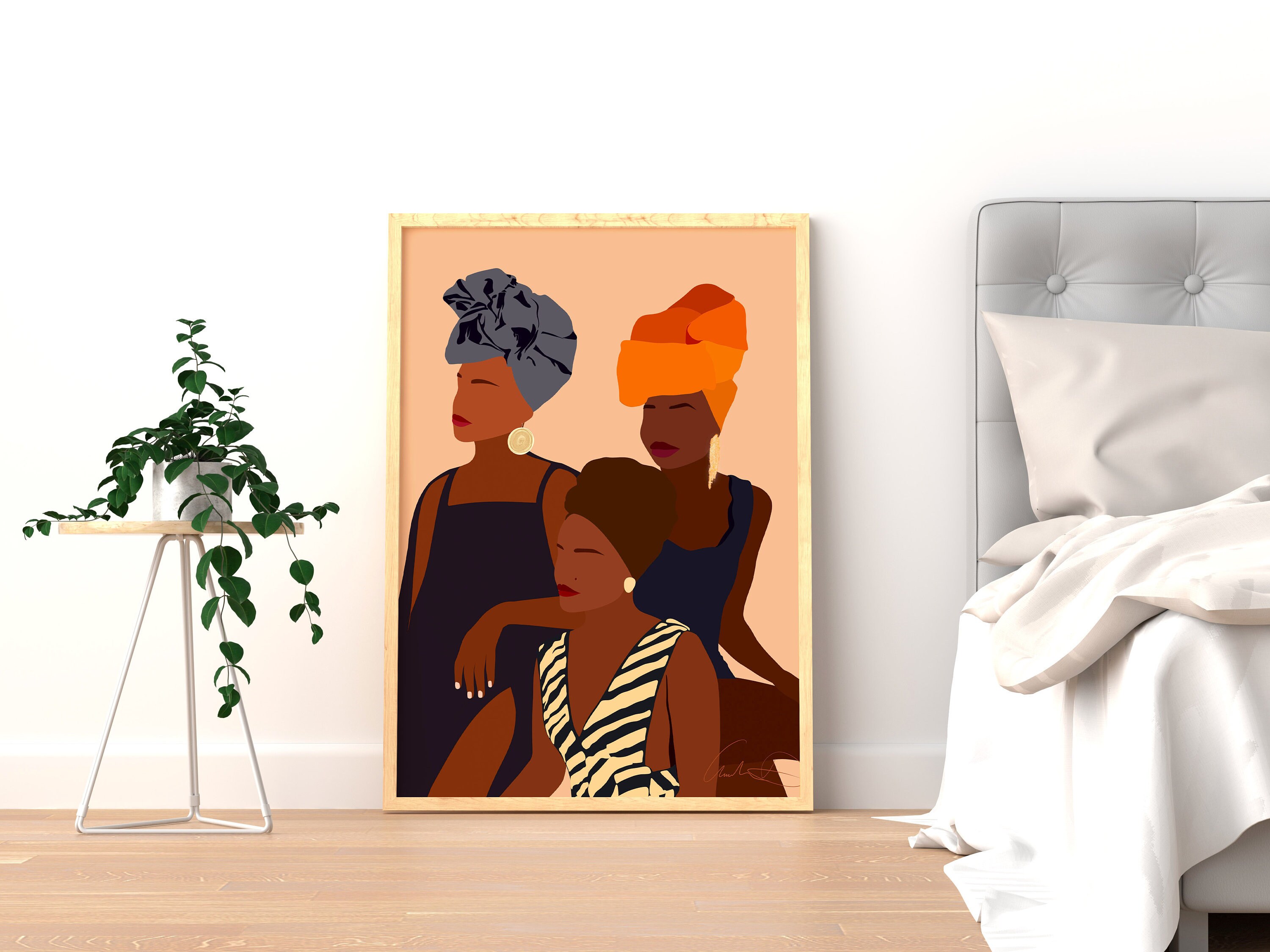 One Life Digital Art Print, Printable Woman Art - Etsy