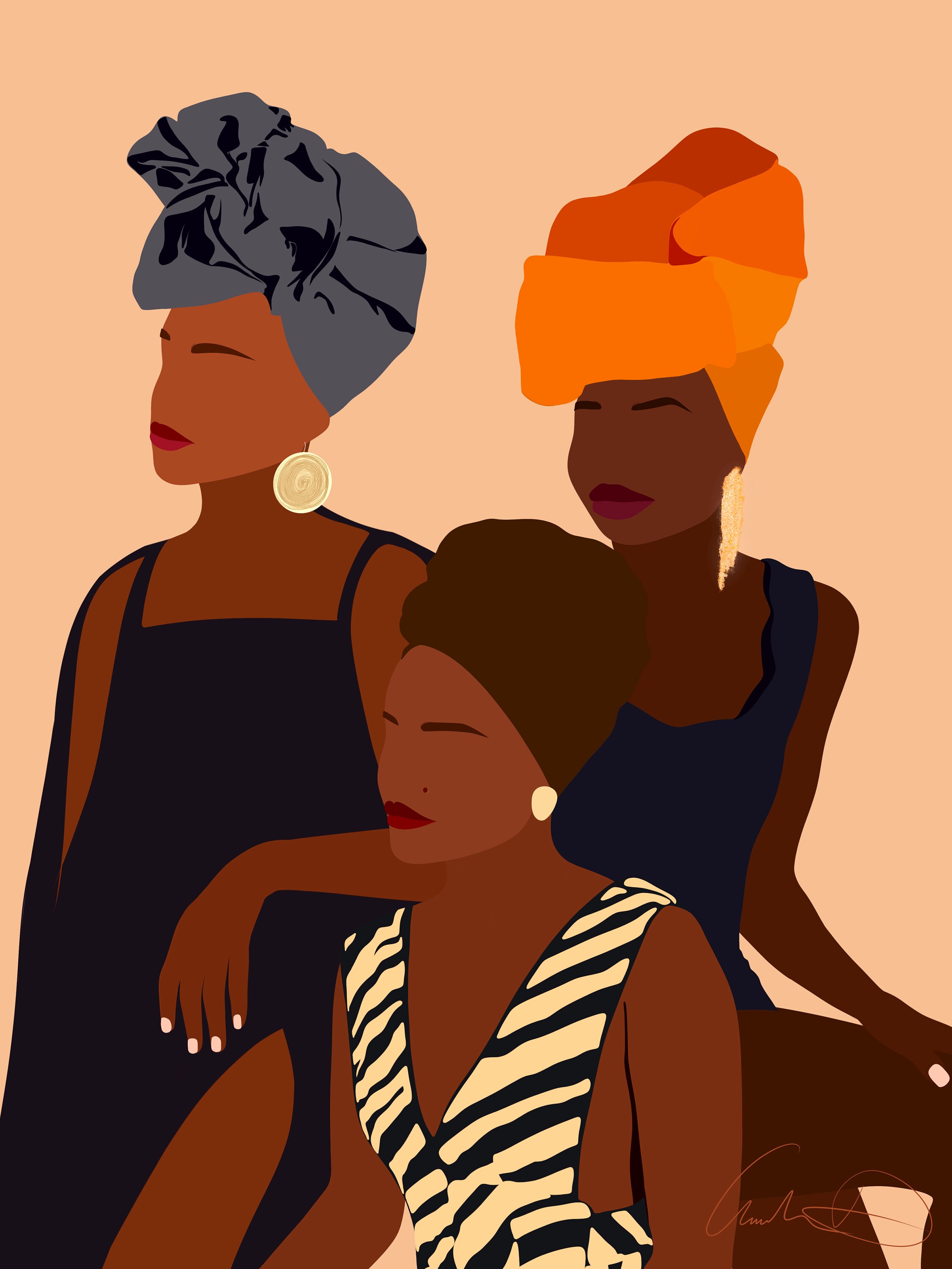 One life Digital Art Print Printable Woman Art | Etsy