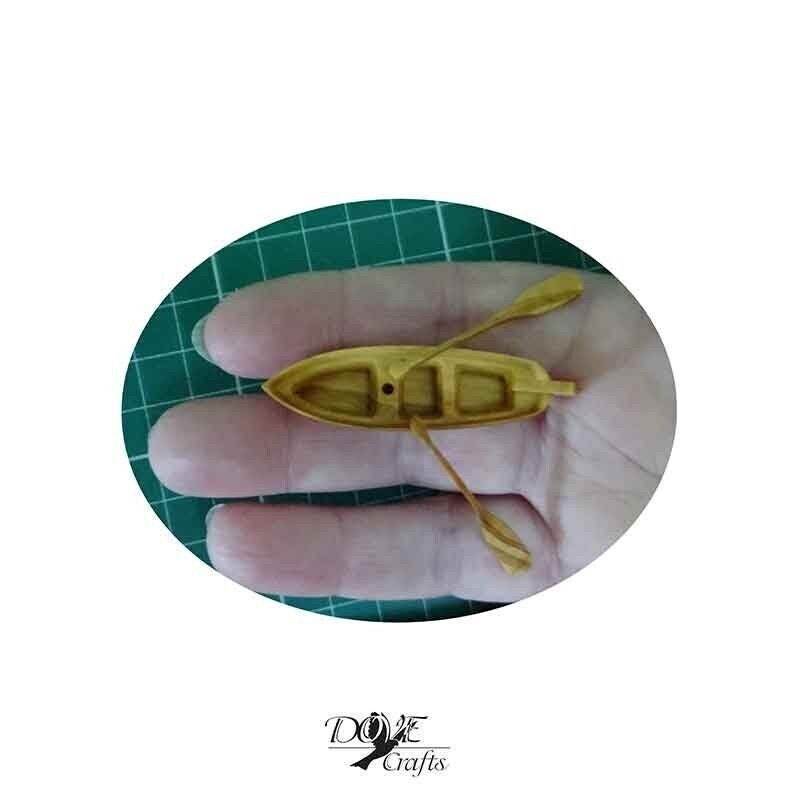 Minuscule Boat/very tiny sailing boat/Rowing Boat/Fishing Boat, Made of ...