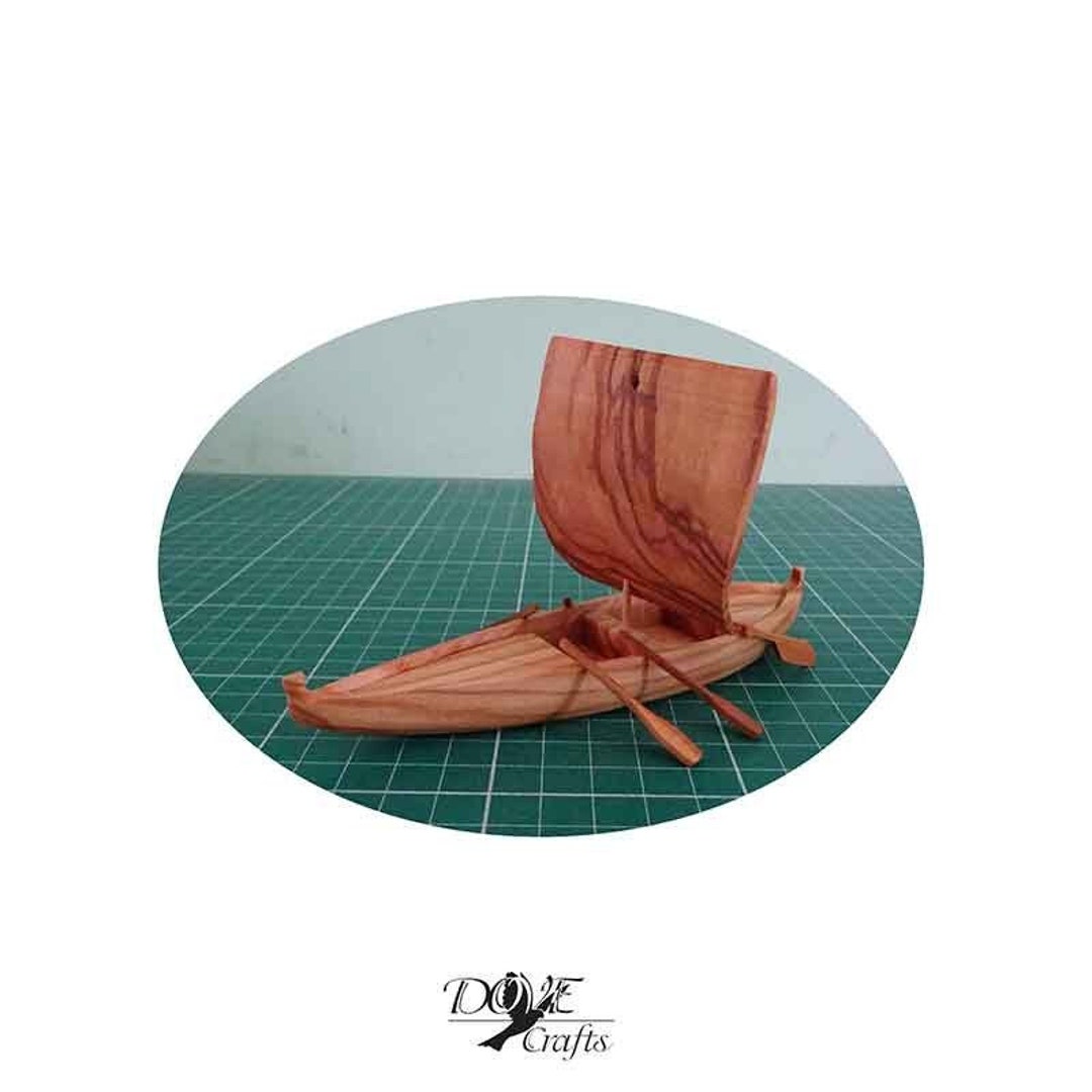 The Galilean Fishing Boat/ Gondola Miniature Made of - Etsy