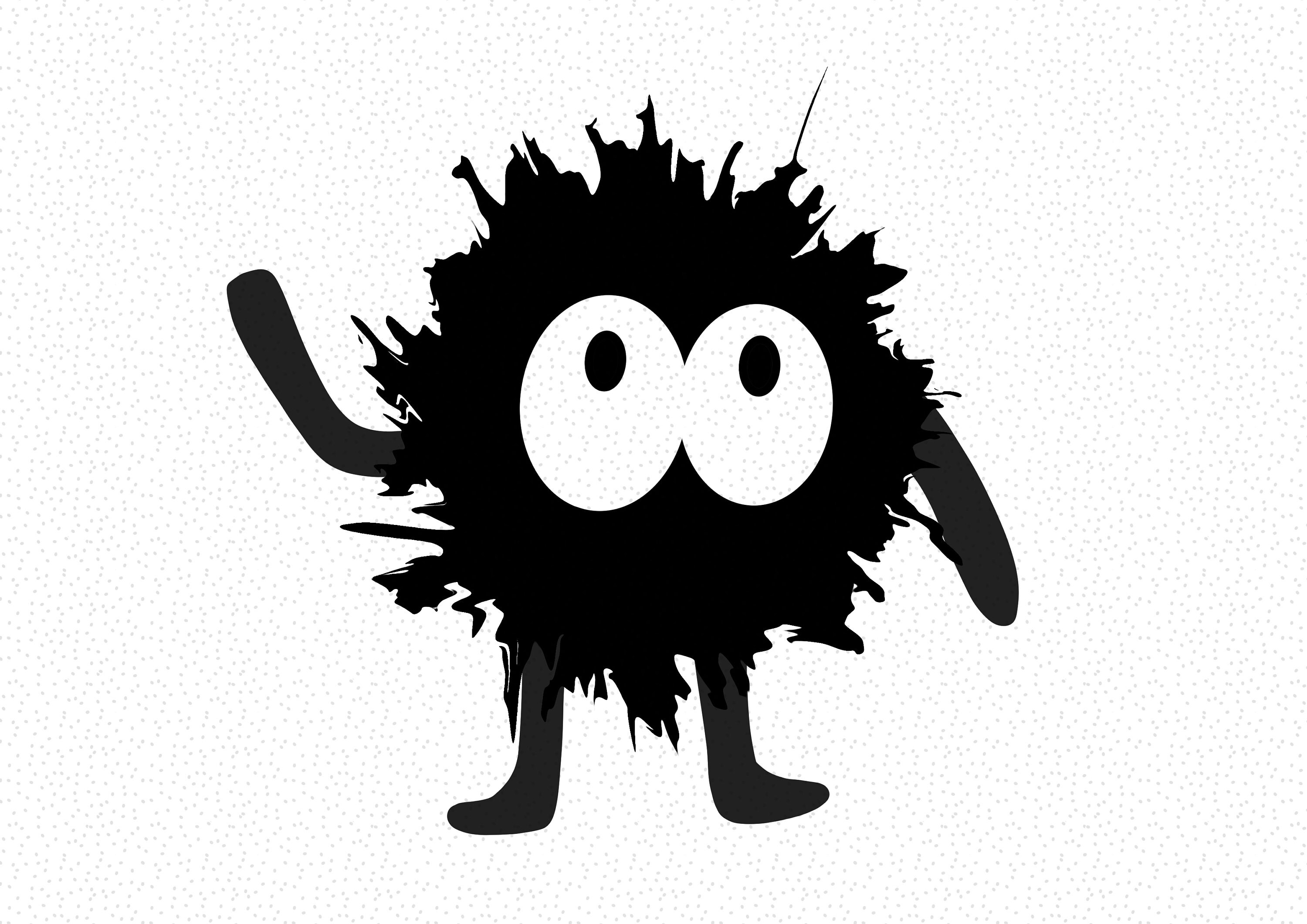 Cute Soot Sprite Digital File - Etsy