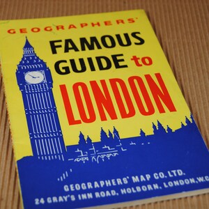 Geographers' Famous Guide to London - Geographia Visitors Guide to ...