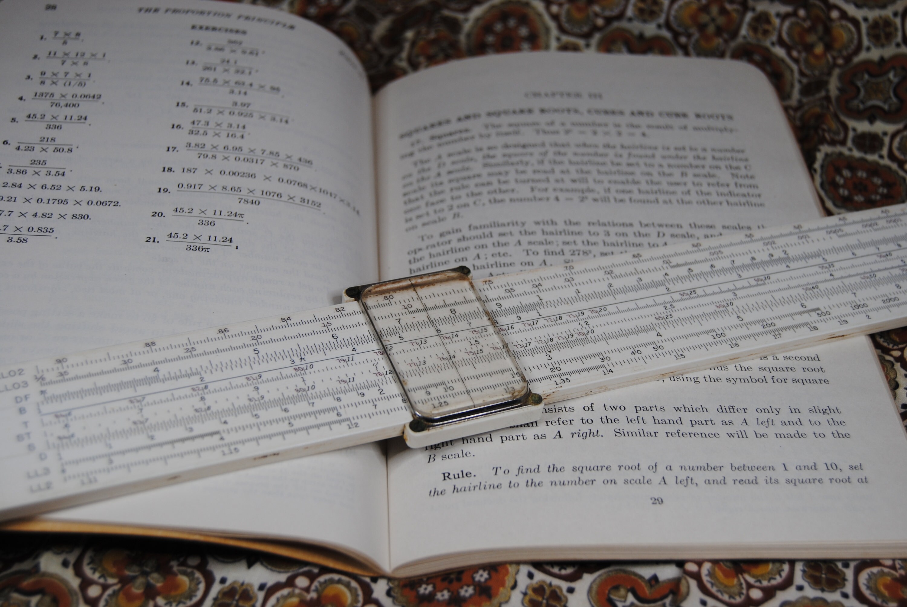 K & E Slide Rule Manual and Slide Ruler Log Log Duplex | Etsy