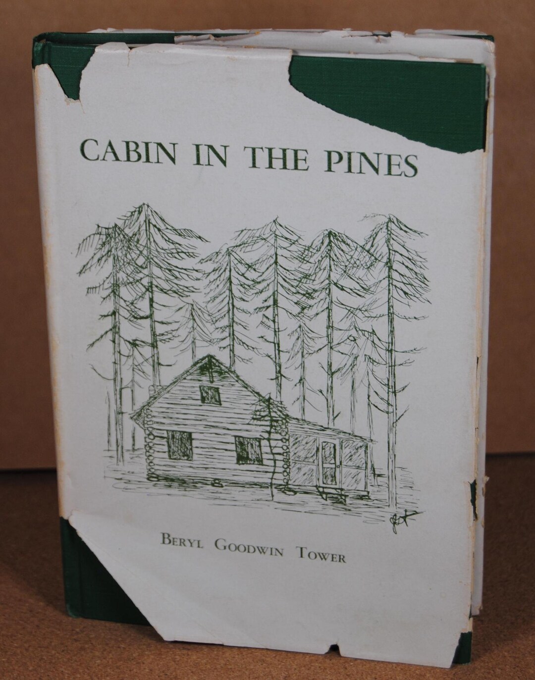 1950 Edition Cabin in the Pines by Beryl Goodwin Tower - Autographed ...