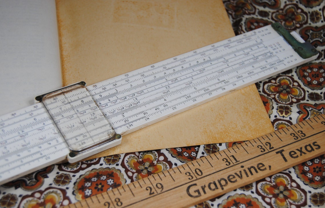 K & E Slide Rule Manual and Slide Ruler Log Log Duplex | Etsy