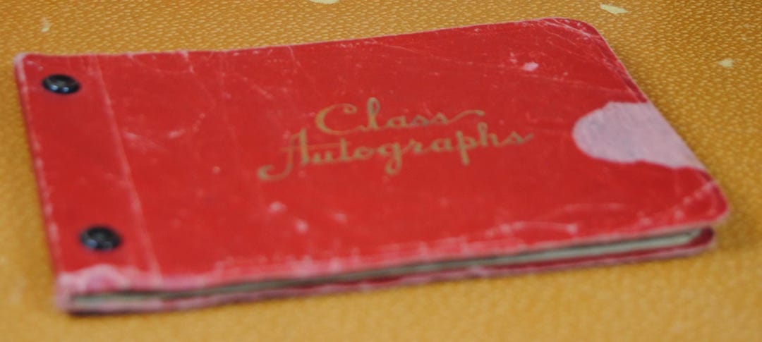 Class Autograph Book - Dated 1952 and 1954 - Vintage Ephemera - Etsy