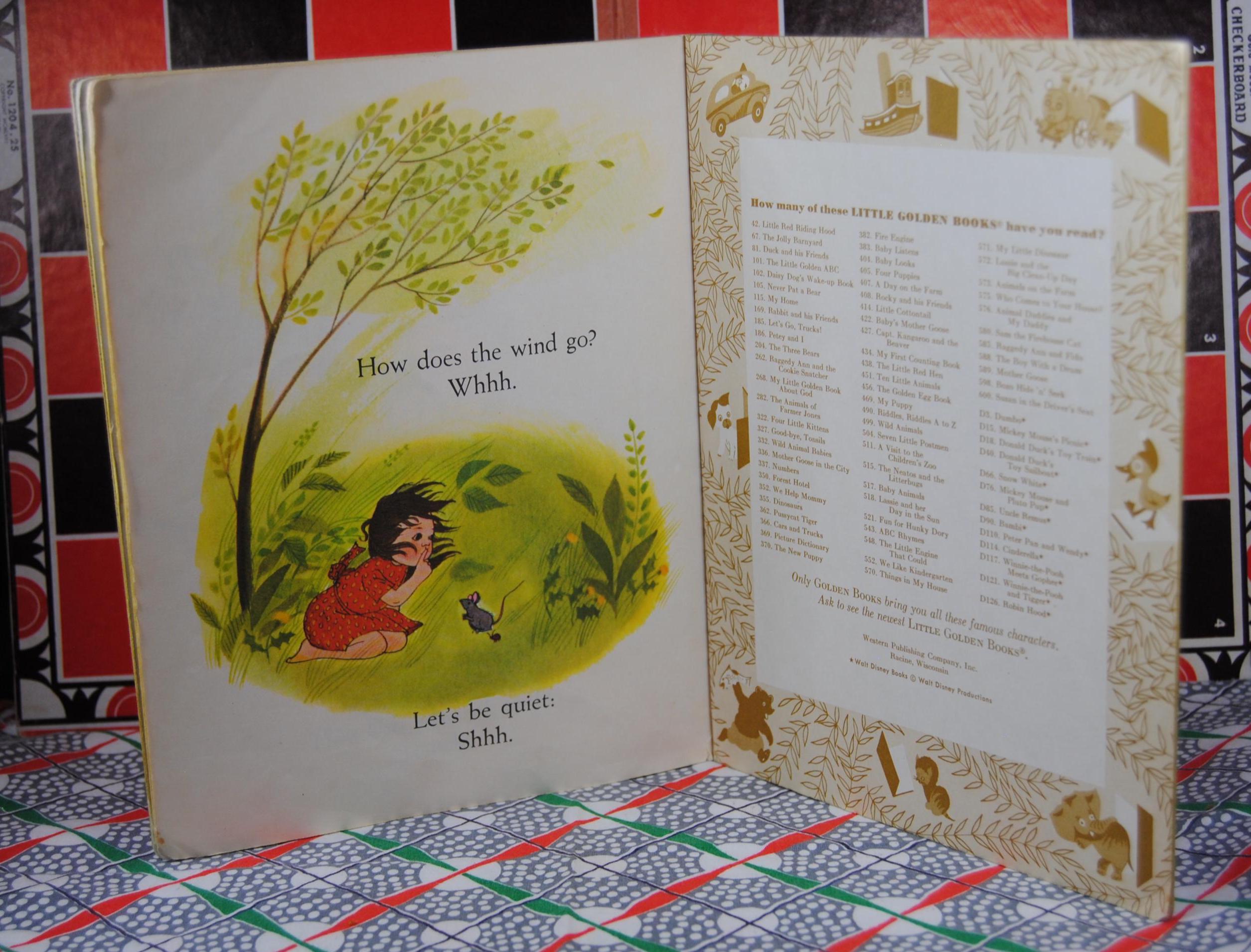 Vintage 1975 A Little Golden Book: Bow Wow! Meow! A First Book of ...